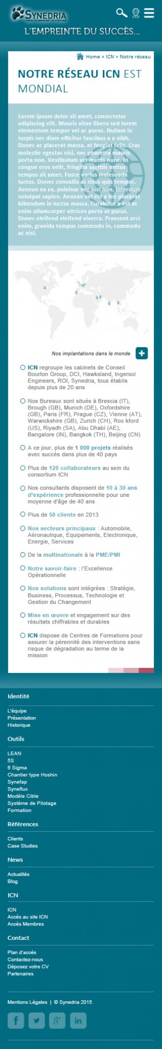 Projet Synedria | Sovig blog